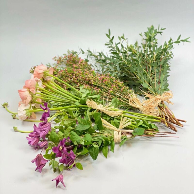 Bouquet DIY Bouquet de Fleurs et son Vase - Maison Baptiste Pitou
