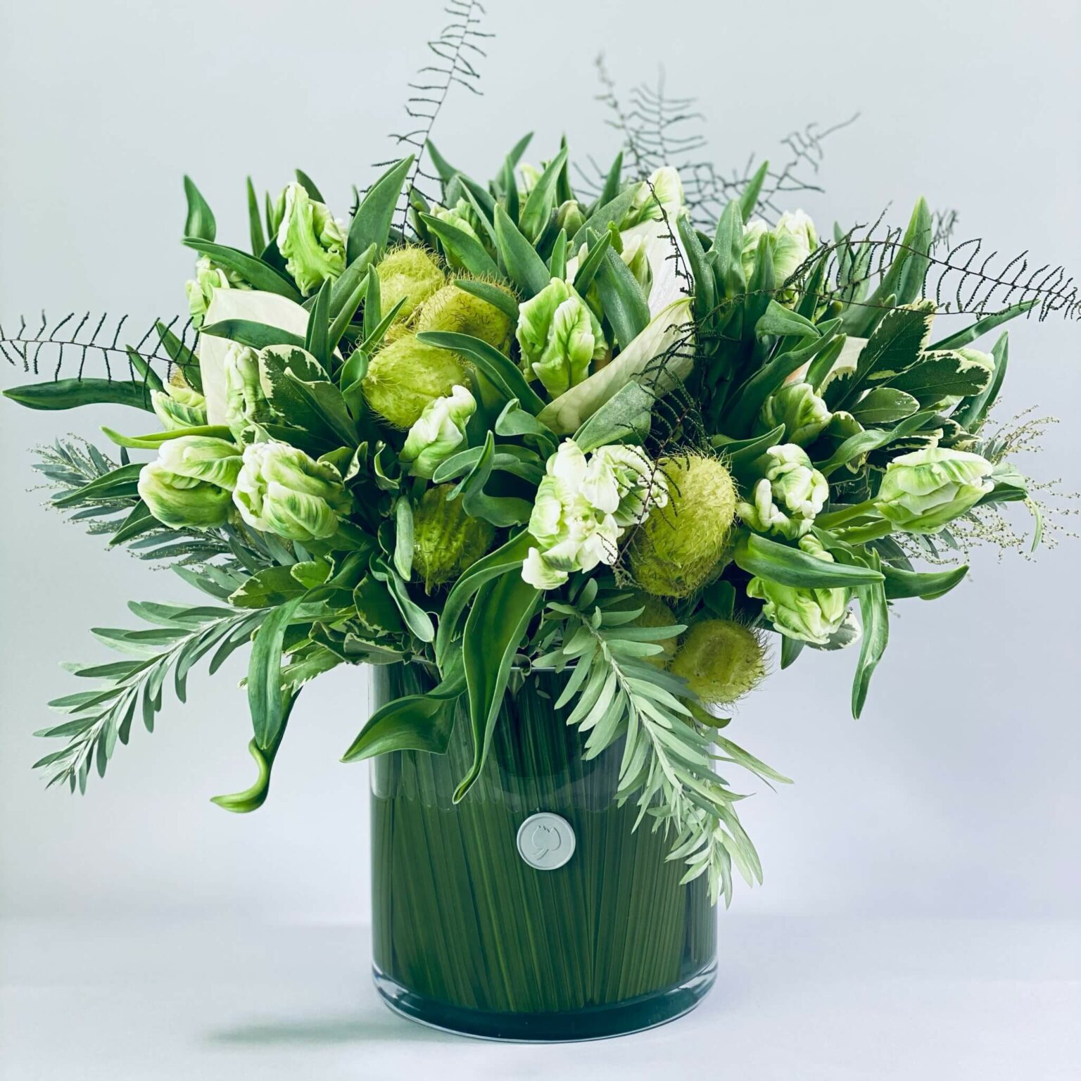 Divine Bouquet de Fleurs et son Vase - Maison Baptiste Pitou