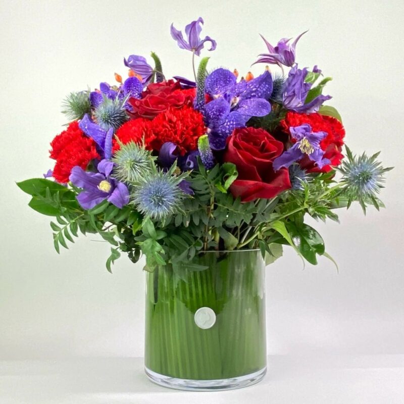 Indépendante Bouquet de Fleurs et son Vase - Maison Baptiste Pitou